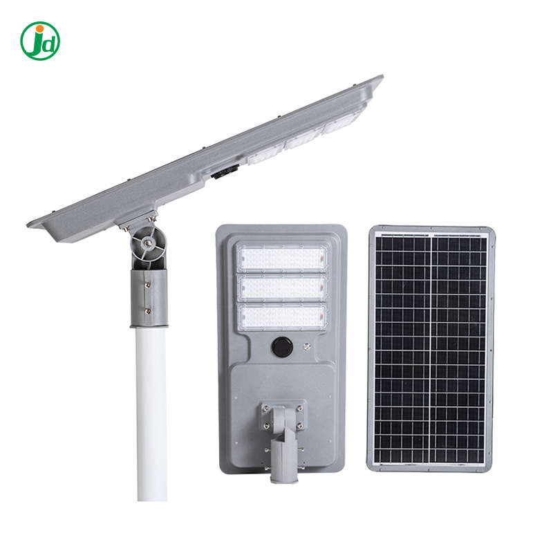 Custom JD-SLY02 Smart Solar Power All In One Led Street Light Suppliers ...
